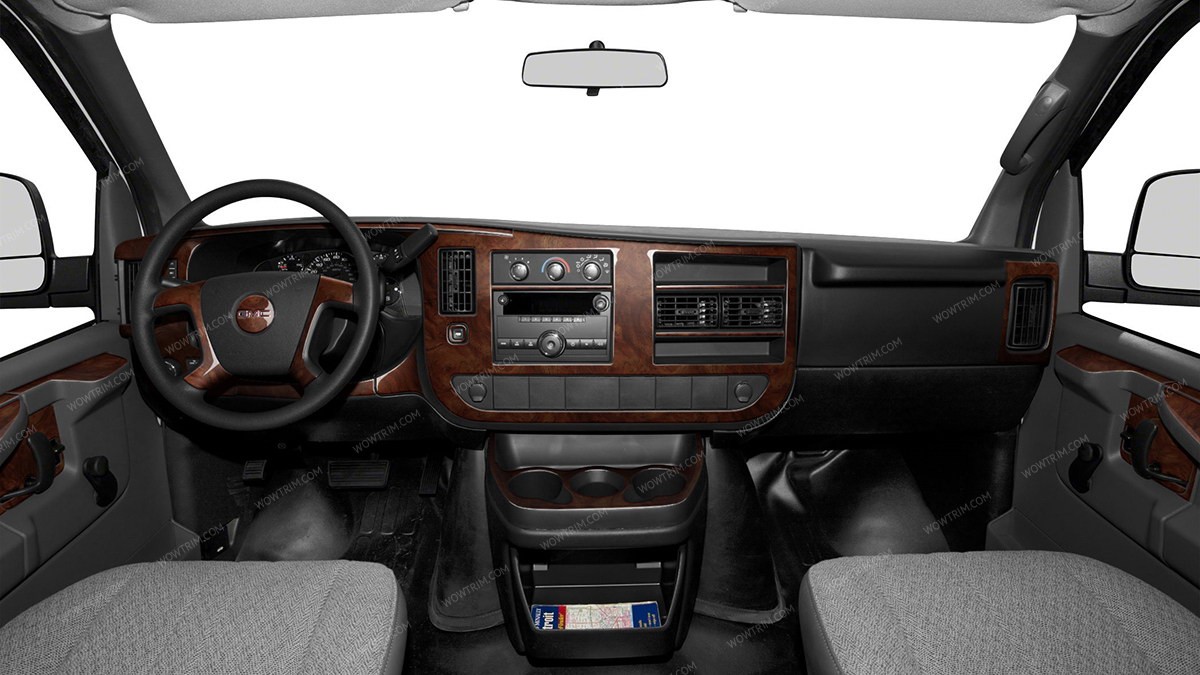 Chevrolet Express/GMC Savana 2008-UP, Full Interior Kit, 44 Pcs.