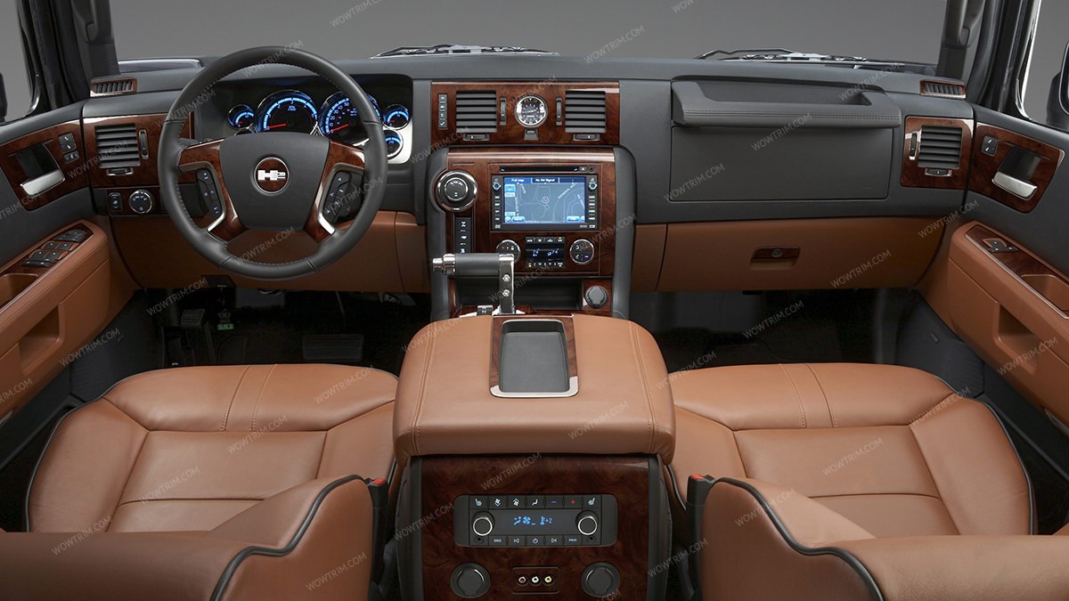 Hummer H2 2008-2009, Full Interior Kit, 53 Pcs.