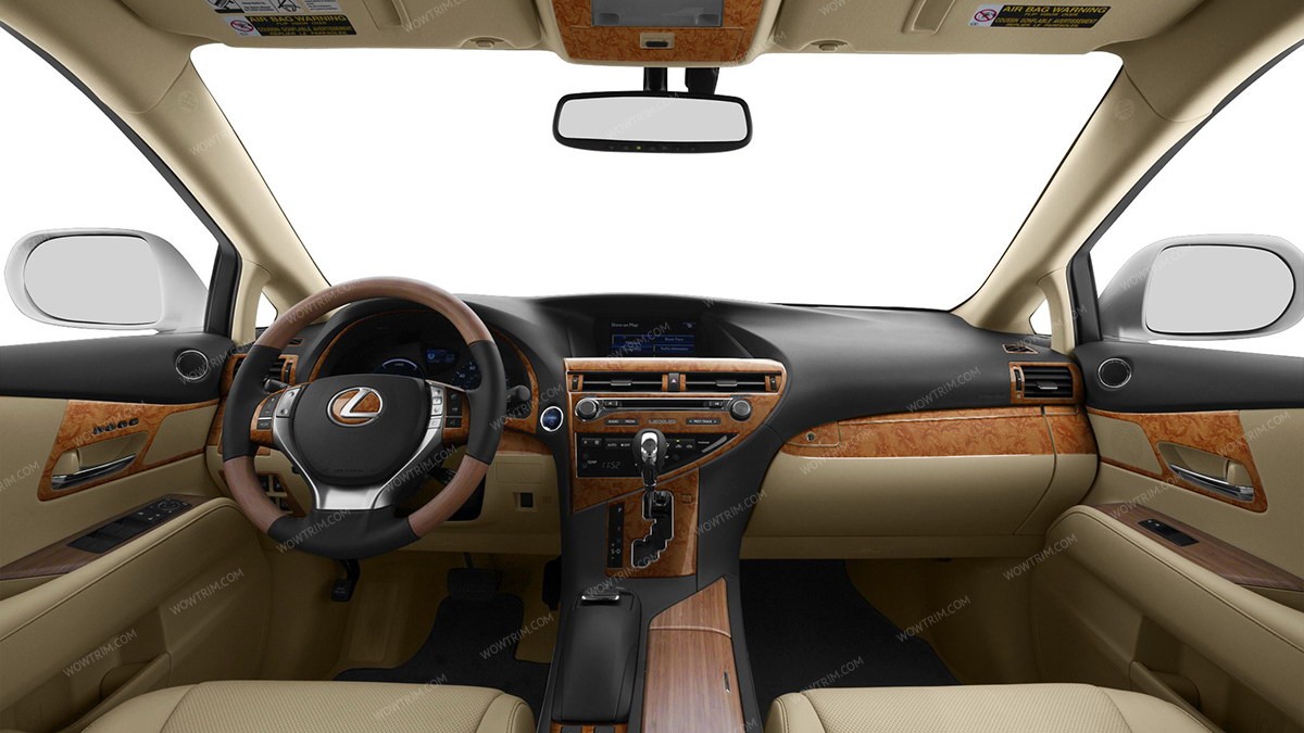 Lexus RX 2013-2015, With Navigation System, Main Interior Kit, 45 Pcs.