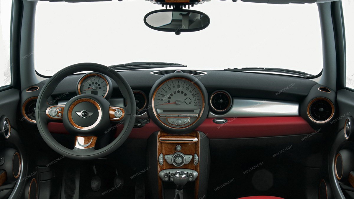 Mini Cooper 2007-2010, Main Interior Kit, 54 Pcs.