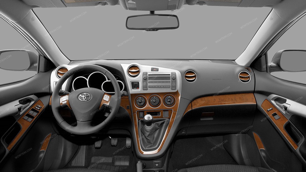 Pontiac Vibe 2009-2010, Toyota Matrix 2009-UP, Main Interior Kit, 59 Pcs.